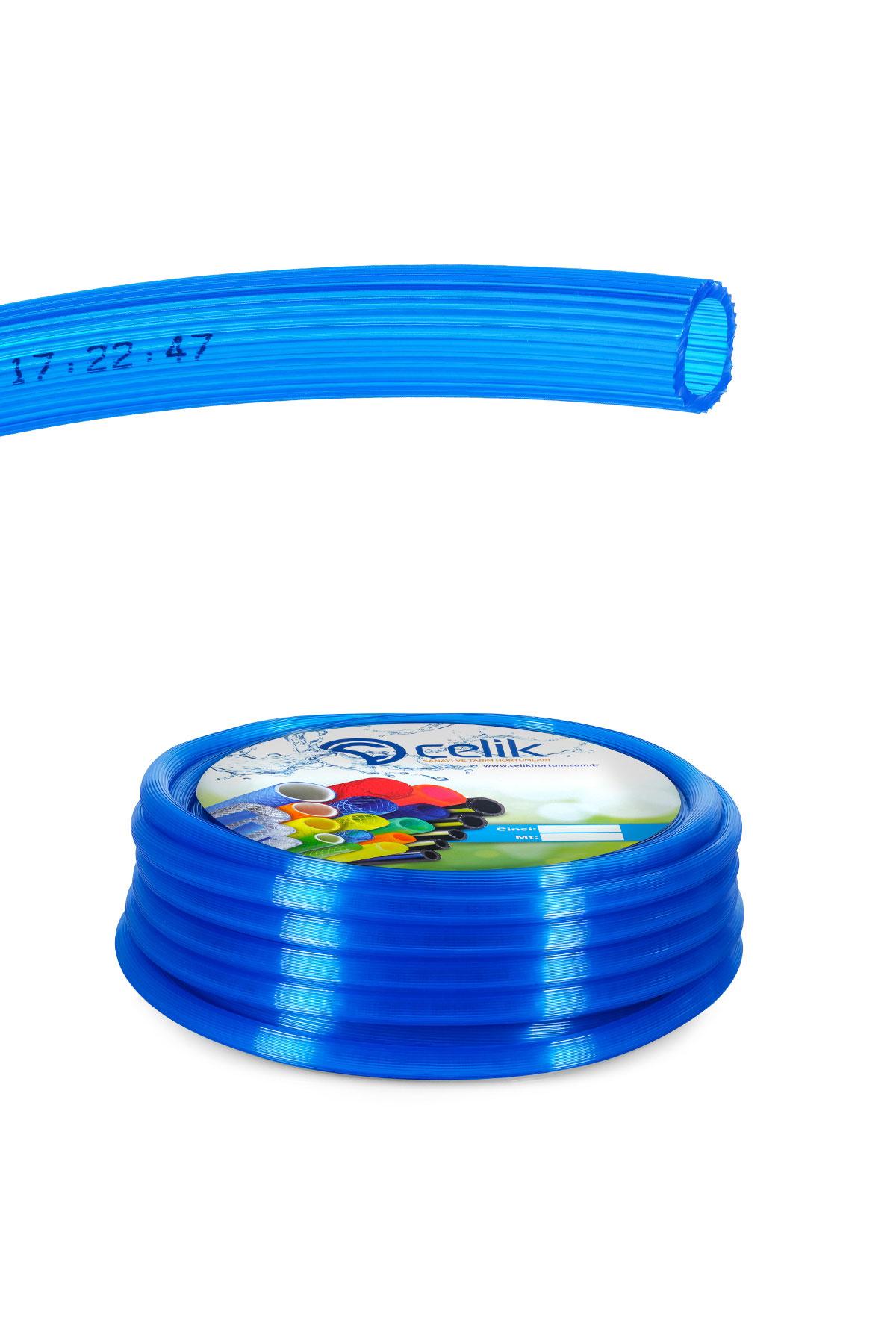 Pvc Silikonlu Naturel Su Hortumu 1/2 (12.5 mm) 25 metre 4 kg - 1,040.00 TL
